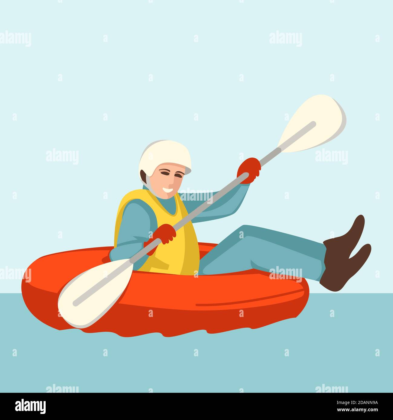 Cute Boat Cartoon Illustration Stockfotos und -bilder Kaufen - Alamy