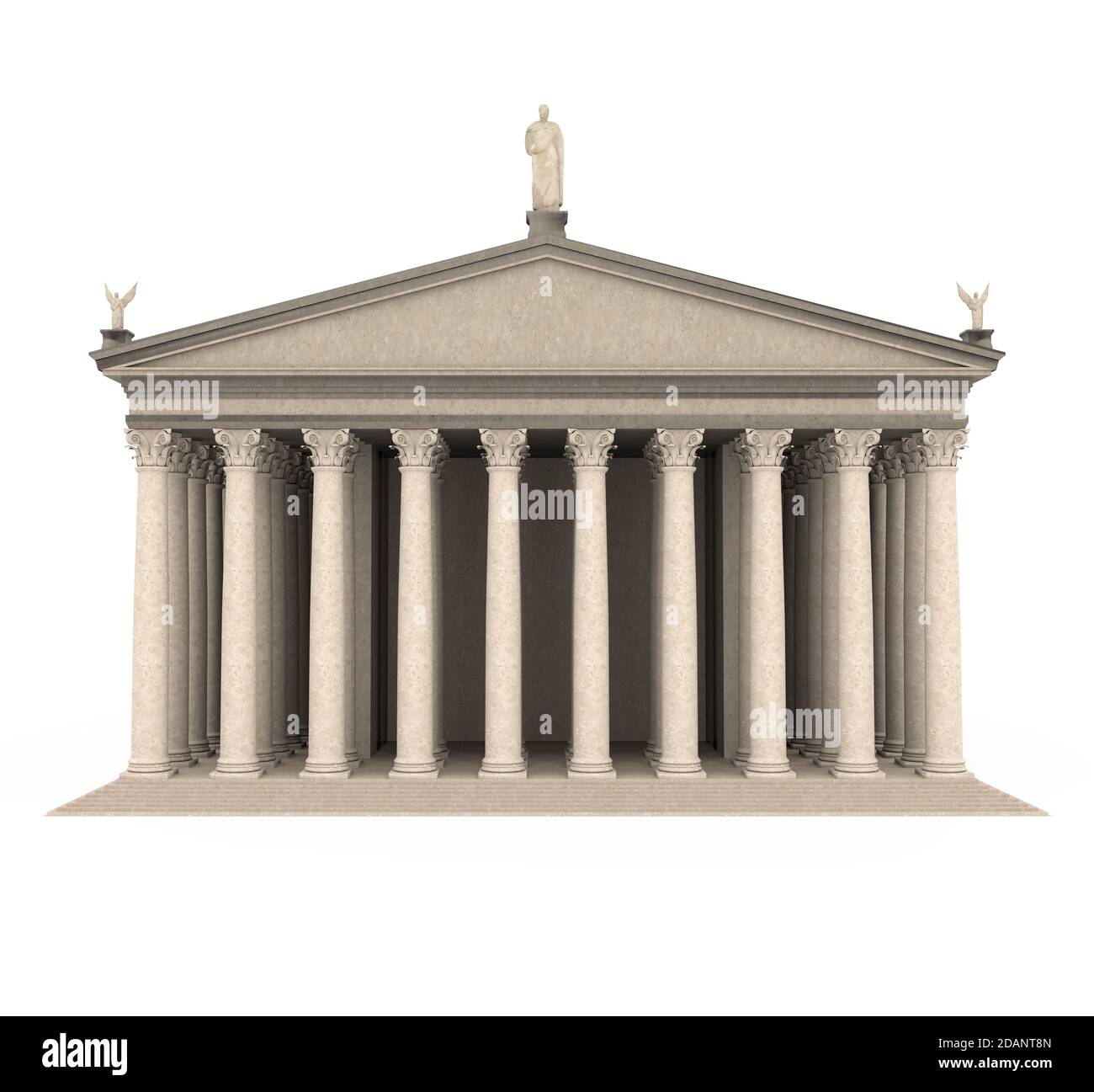 Griechische tempel Ausgeschnittene Stockfotos und -bilder - Alamy