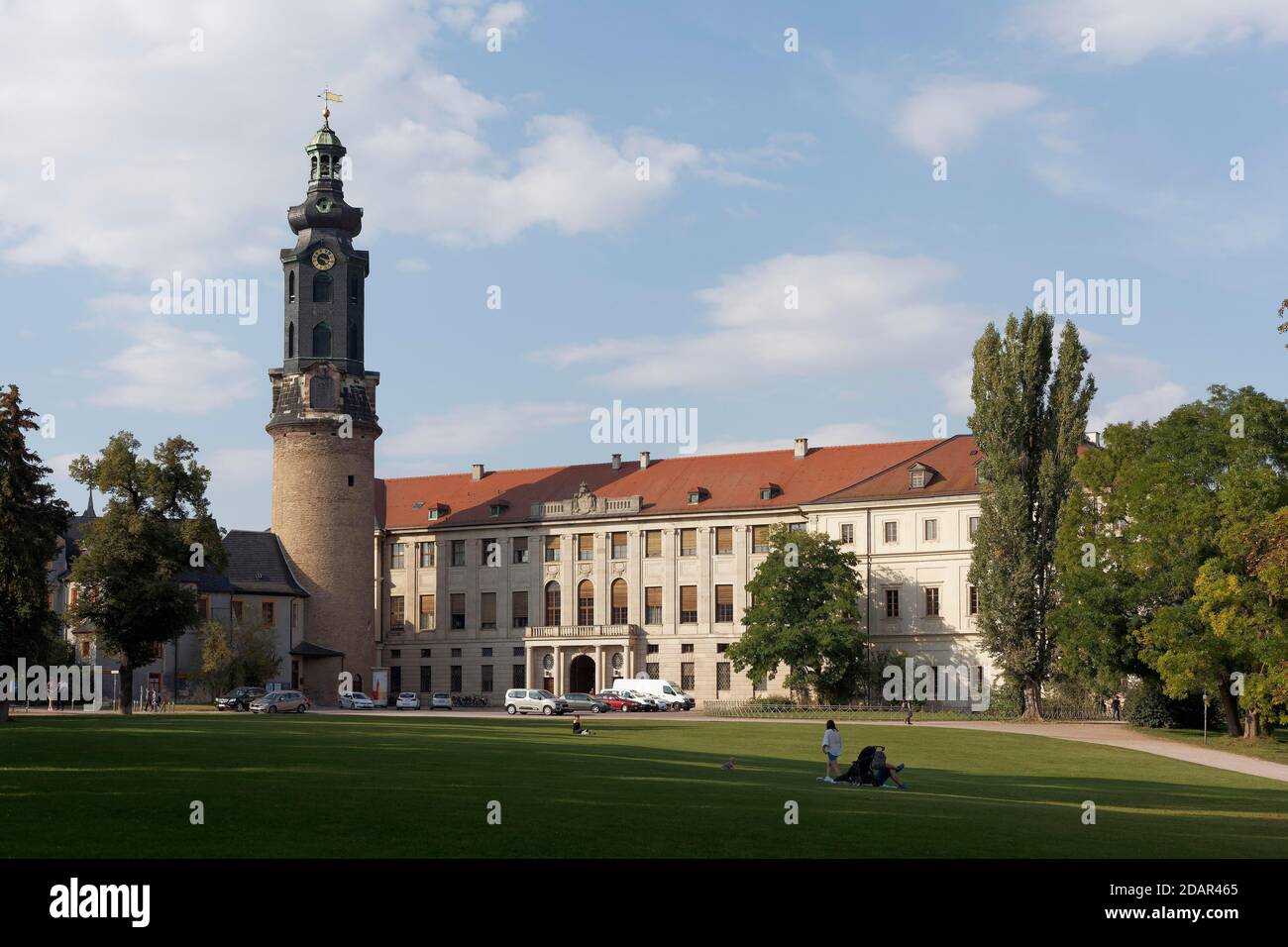 Stadtschloss Weimar, Residenzschloss Weimar, Thüringen, Deutschland Stockfotografie - Alamy