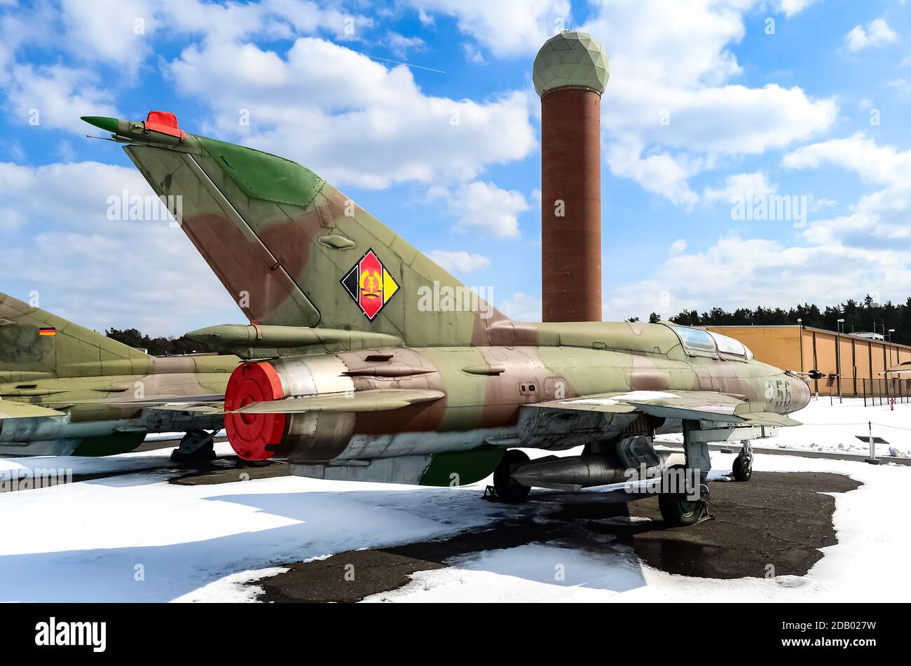 Ddr Luftwaffe Mikoyan Gurevich Mig 21um Im Militärhistorischen Museum