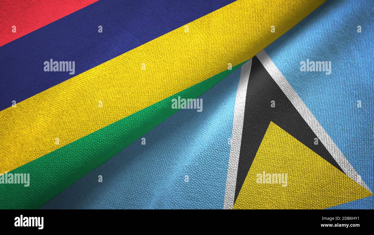Mauritius saint lucia flagge -Fotos und -Bildmaterial in hoher ...