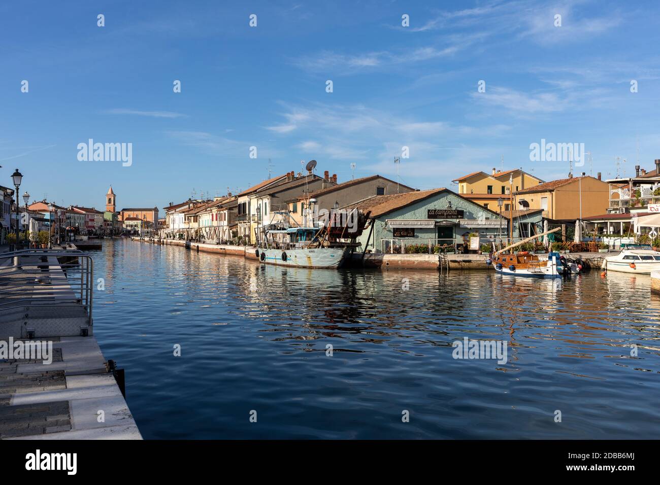 Cesenatico harbour adriatic coast emilia romagna -Fotos und ...