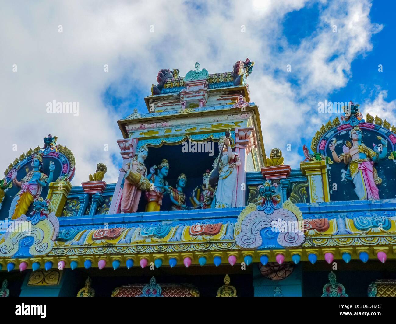 Mauritius Tamil Temple Religion Stockfotos und -bilder Kaufen - Alamy