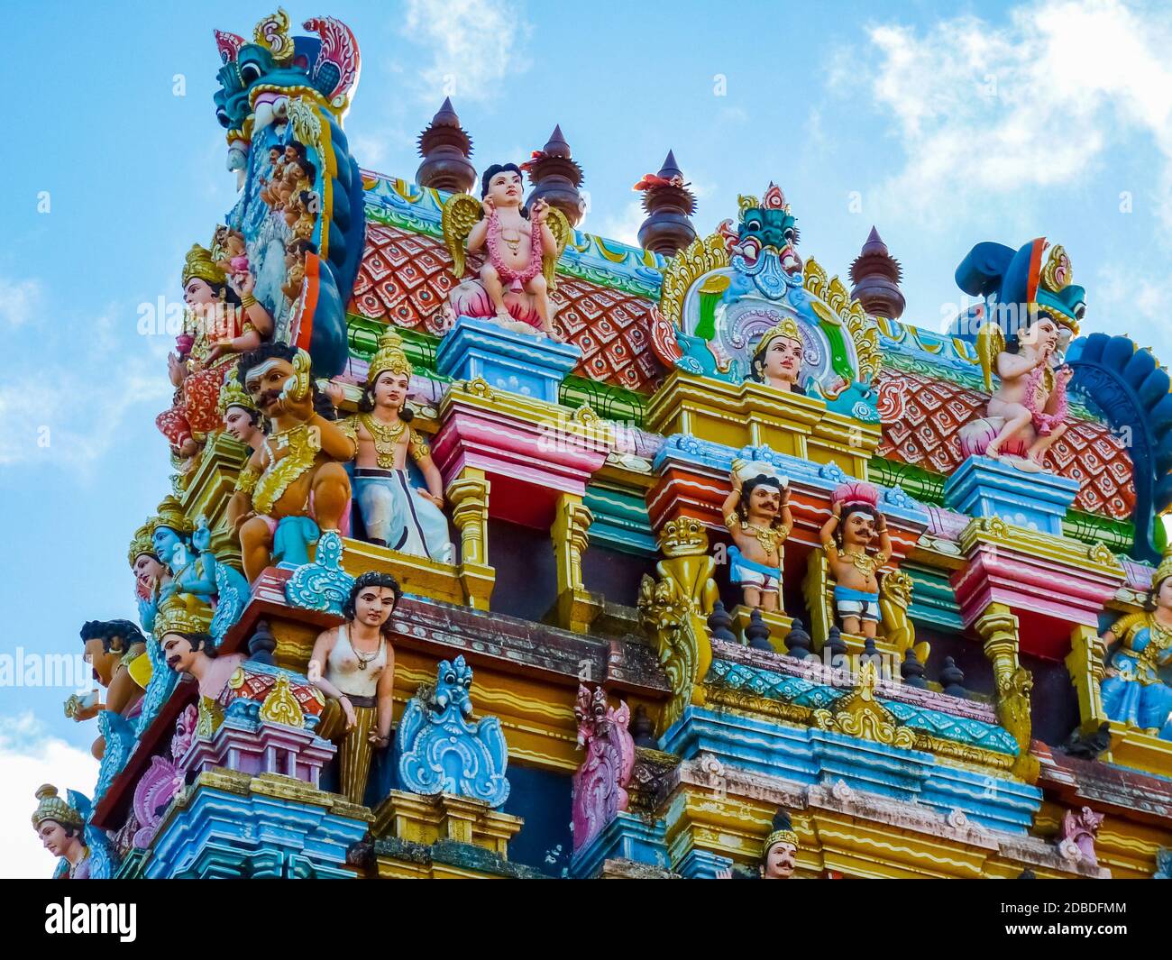 Mauritius Tamil Temple Religion Stockfotos und -bilder Kaufen - Alamy