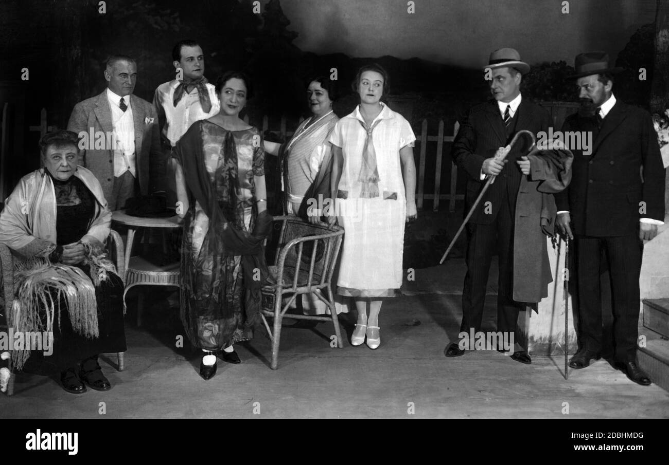 'Aufführung des Stücks 'das weite Land' von Arthur Schnitzler im ...