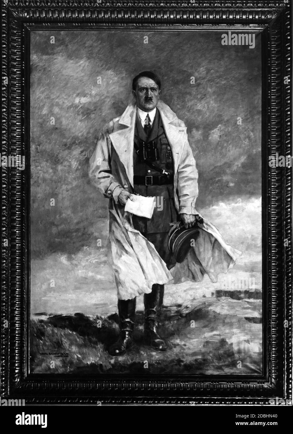 Adolf Hitler Painting Stockfotos und -bilder Kaufen - Alamy