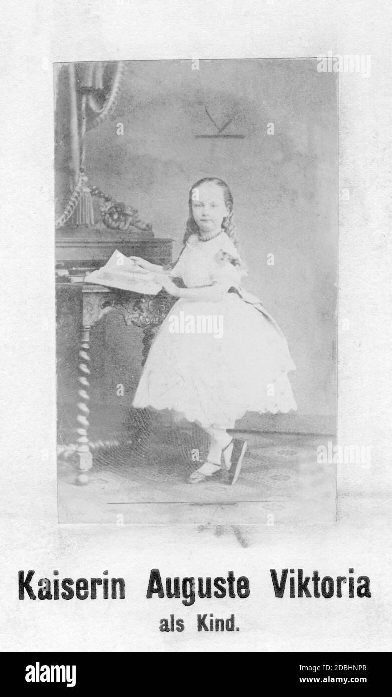 Augusta Victoria Von Schleswig Holstein Stockfotos und -bilder Kaufen ...