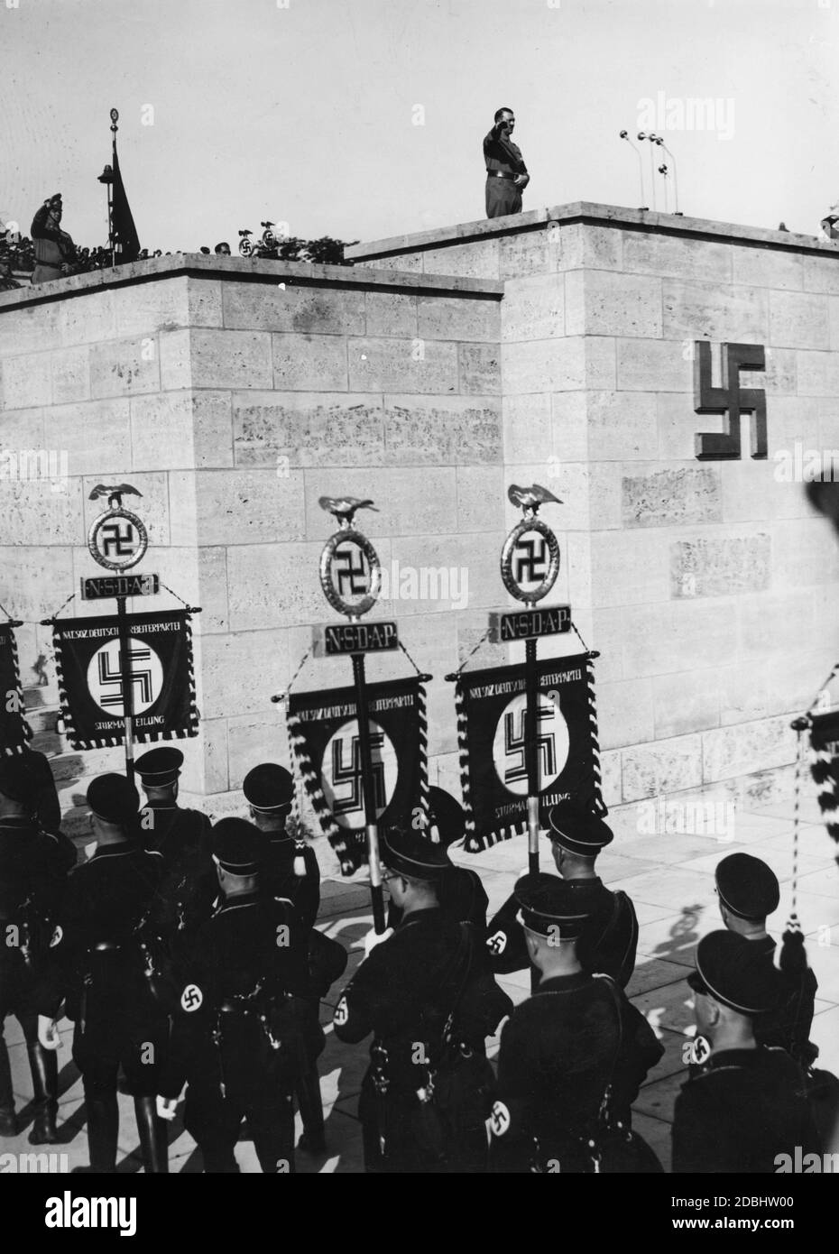 Adolf Hitler Nazi Ss Parade Stockfotos und -bilder Kaufen - Alamy