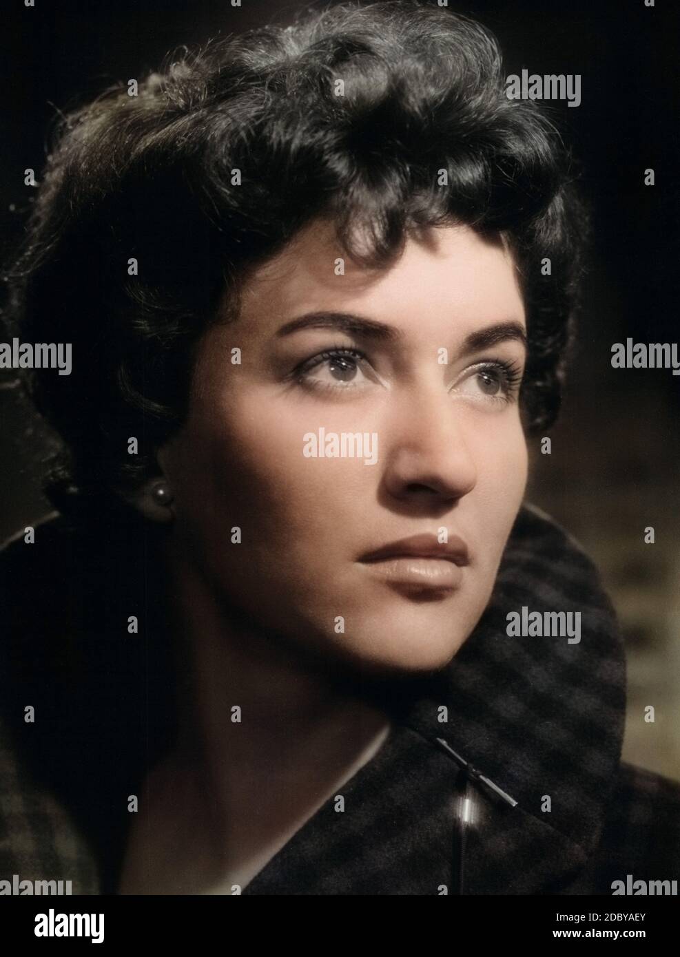 Ursula Lingen, English österreichischen Bühnen- und Filmschauspielerin, Deutschland Mitte 1950er ...