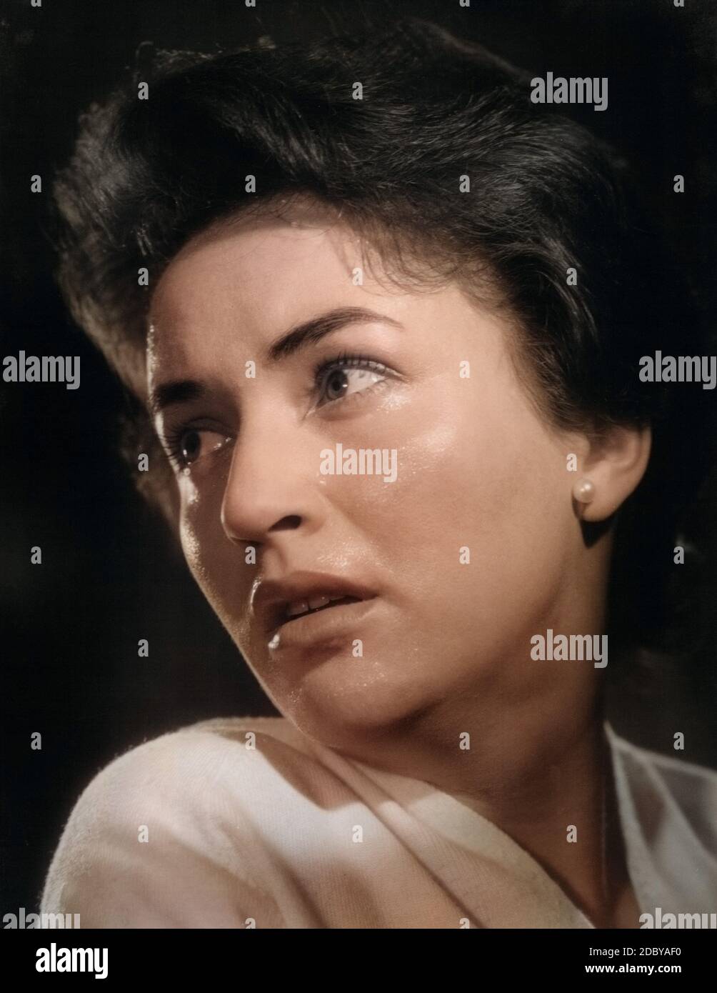 Ursula Lingen, English österreichischen Bühnen- und Filmschauspielerin, Deutschland Mitte 1950er ...