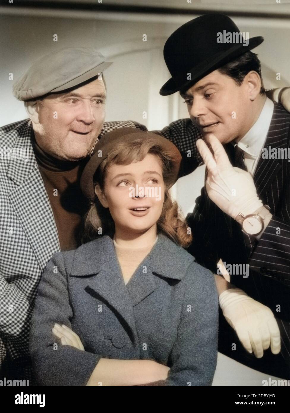 Sabine Sinjen, deutsche Bühnen- und Filmschauspielerin, mit Gustav ...