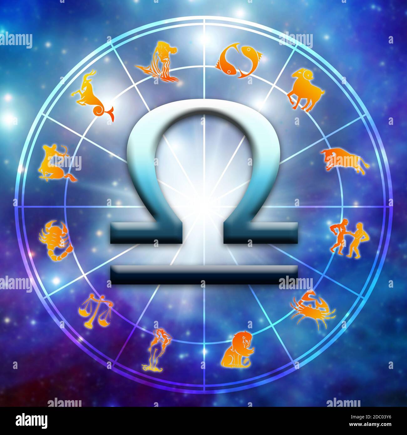 Sternzeichen Waage Stockfotos und -bilder Kaufen - Alamy