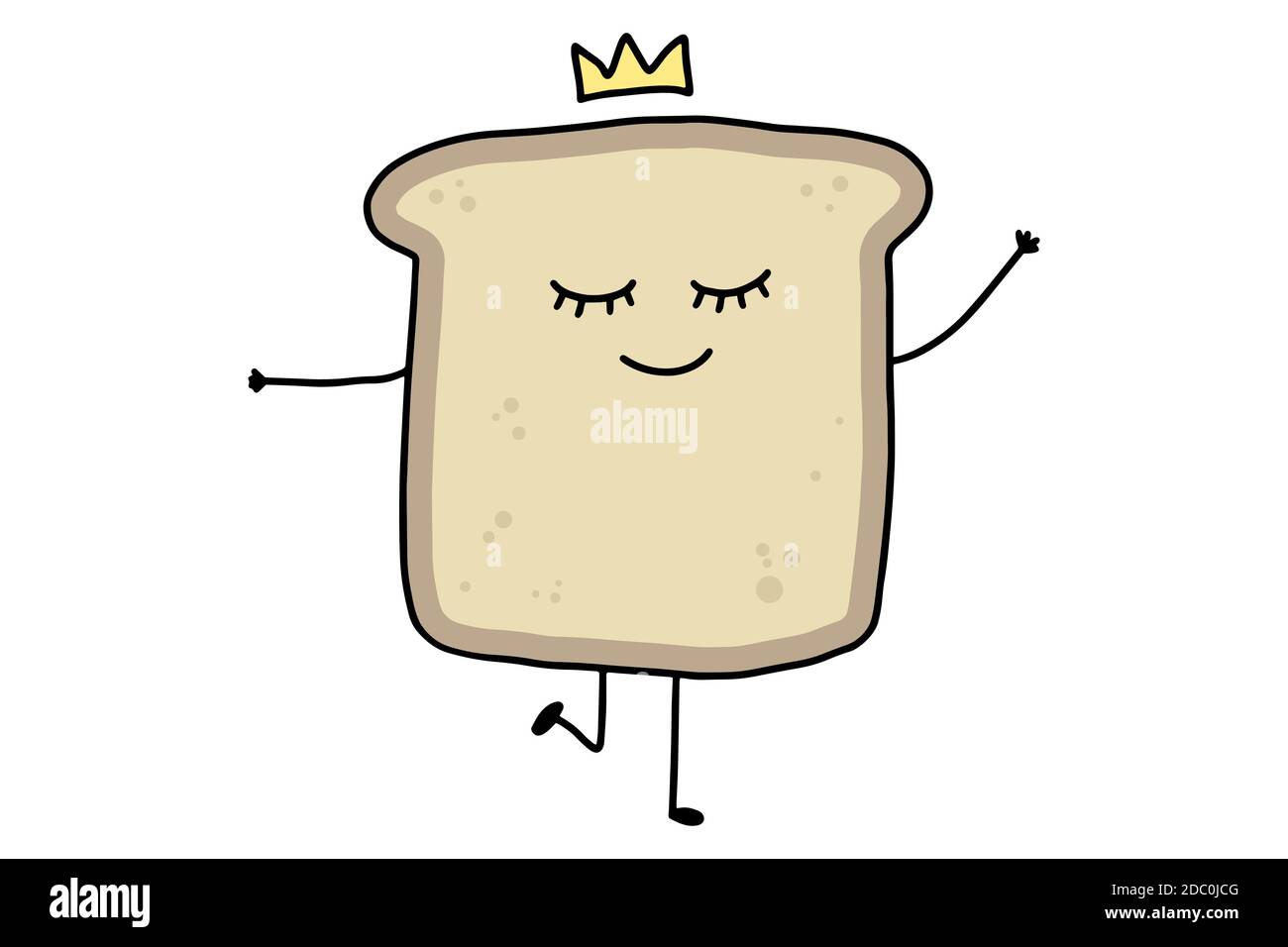 Cartoon lustig brot -Fotos und -Bildmaterial in hoher Auflösung – Alamy