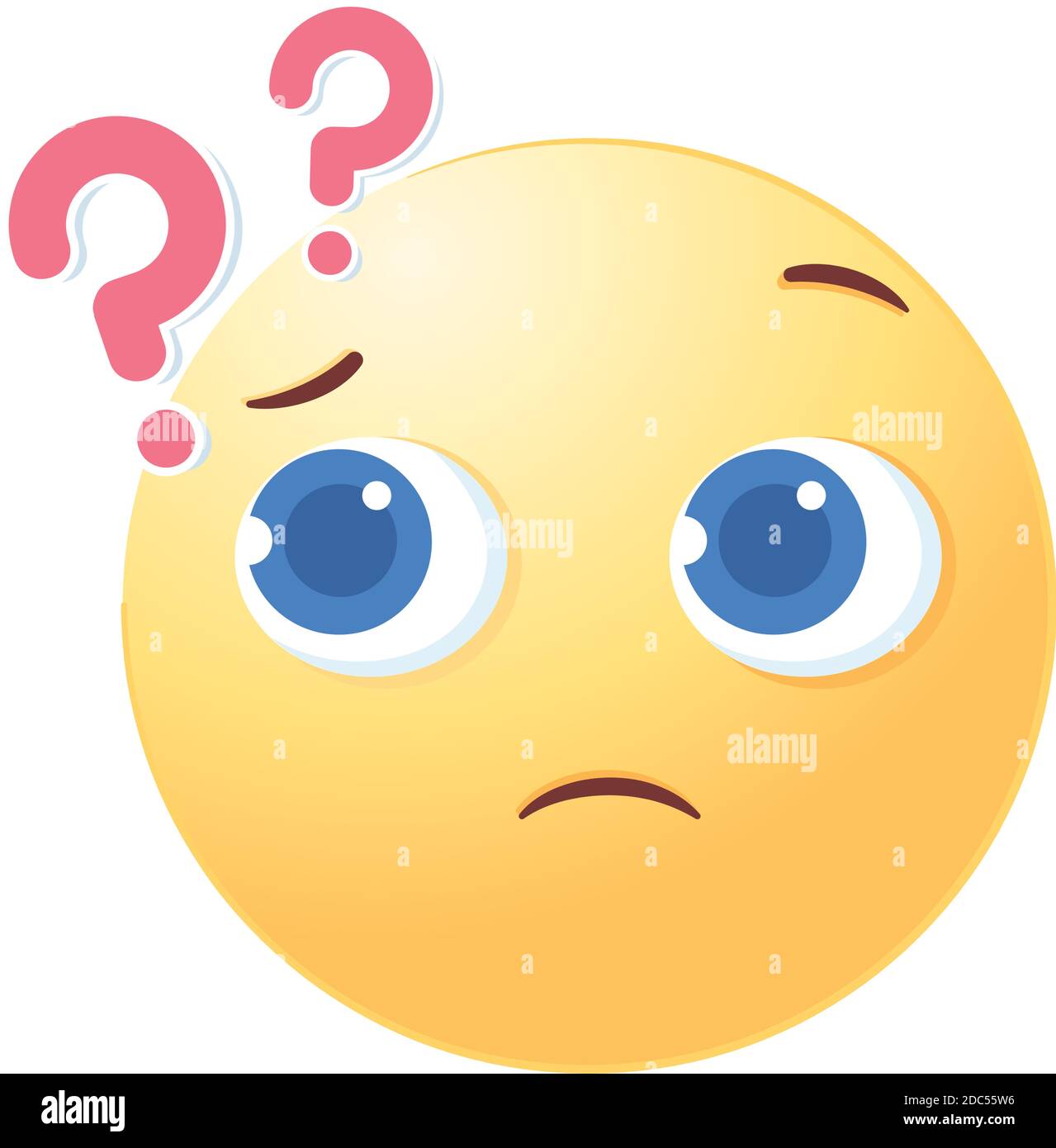 Emoji Frage Stockfotos und -bilder Kaufen - Alamy