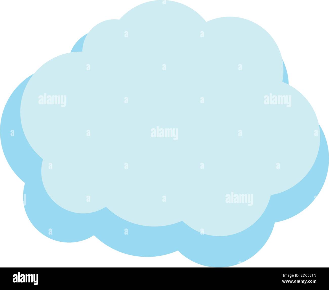Wolke Himmel Cartoon Vektor Illustration Symbol isoliert Design Stock ...