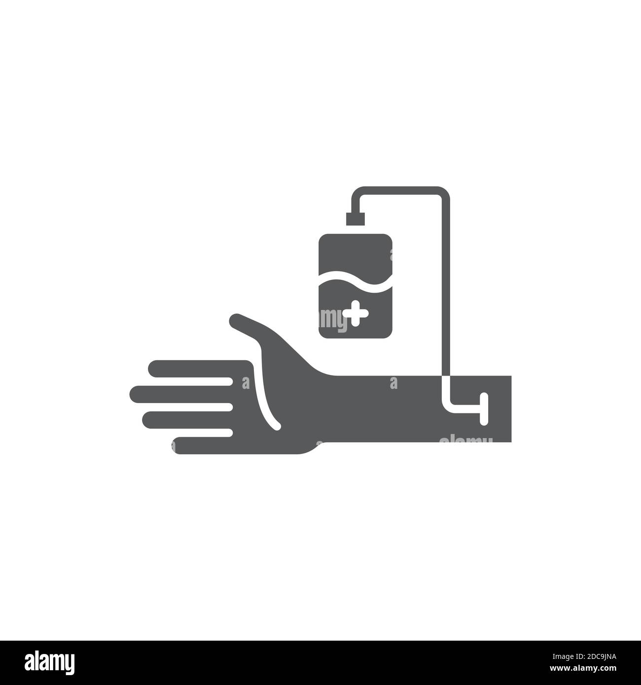 Spender Menschen Symbol, Farbe, Linie, Kontur Vektor-Zeichen, lineare ...