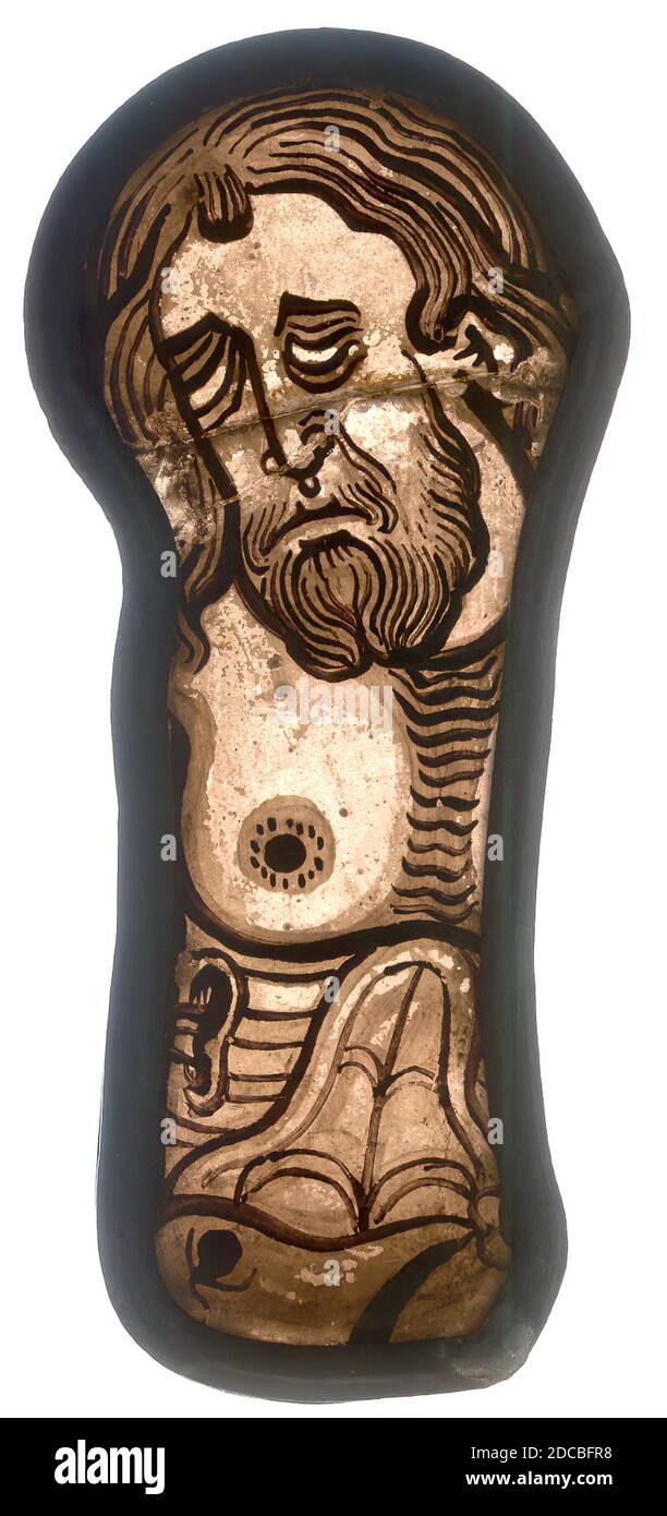 Church window jesus christ crucified Ausgeschnittene Stockfotos und -bilder - Alamy