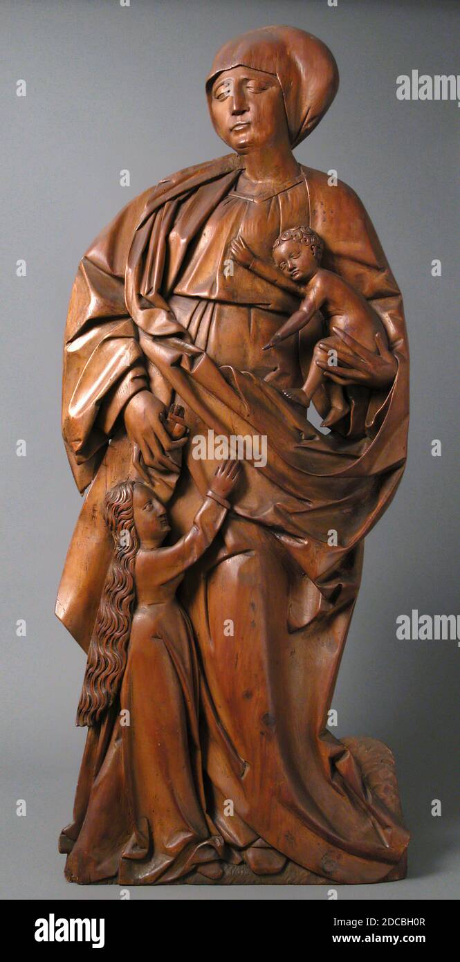 Die Heilige Anna mit der Jungfrau und dem Kind, Deutsch, ca. 1520 ...