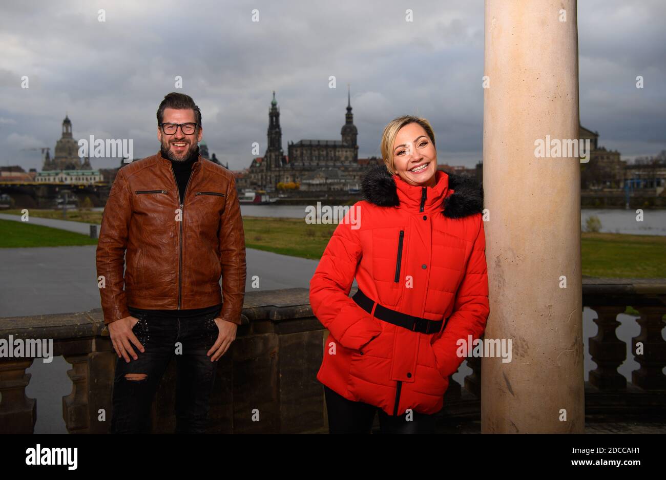 Dresden, Deutschland. November 2020. Am Nachmittag stehen die ...