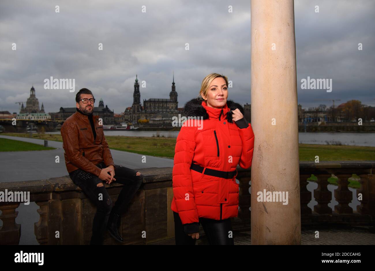 Dresden, Deutschland. November 2020. Am Nachmittag stehen die ...