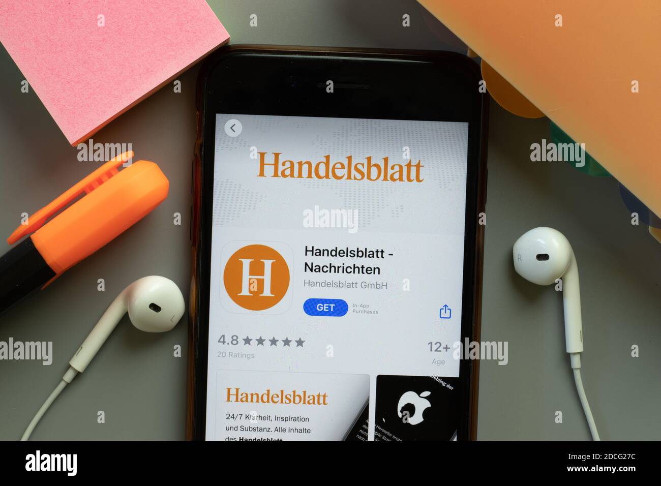 Handelsblatt logo -Fotos und -Bildmaterial in hoher Auflösung – Alamy