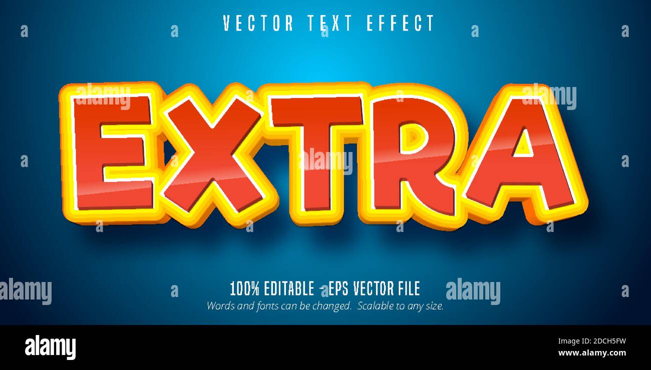 Extra fettes logo Stock-Vektorgrafiken kaufen - Alamy