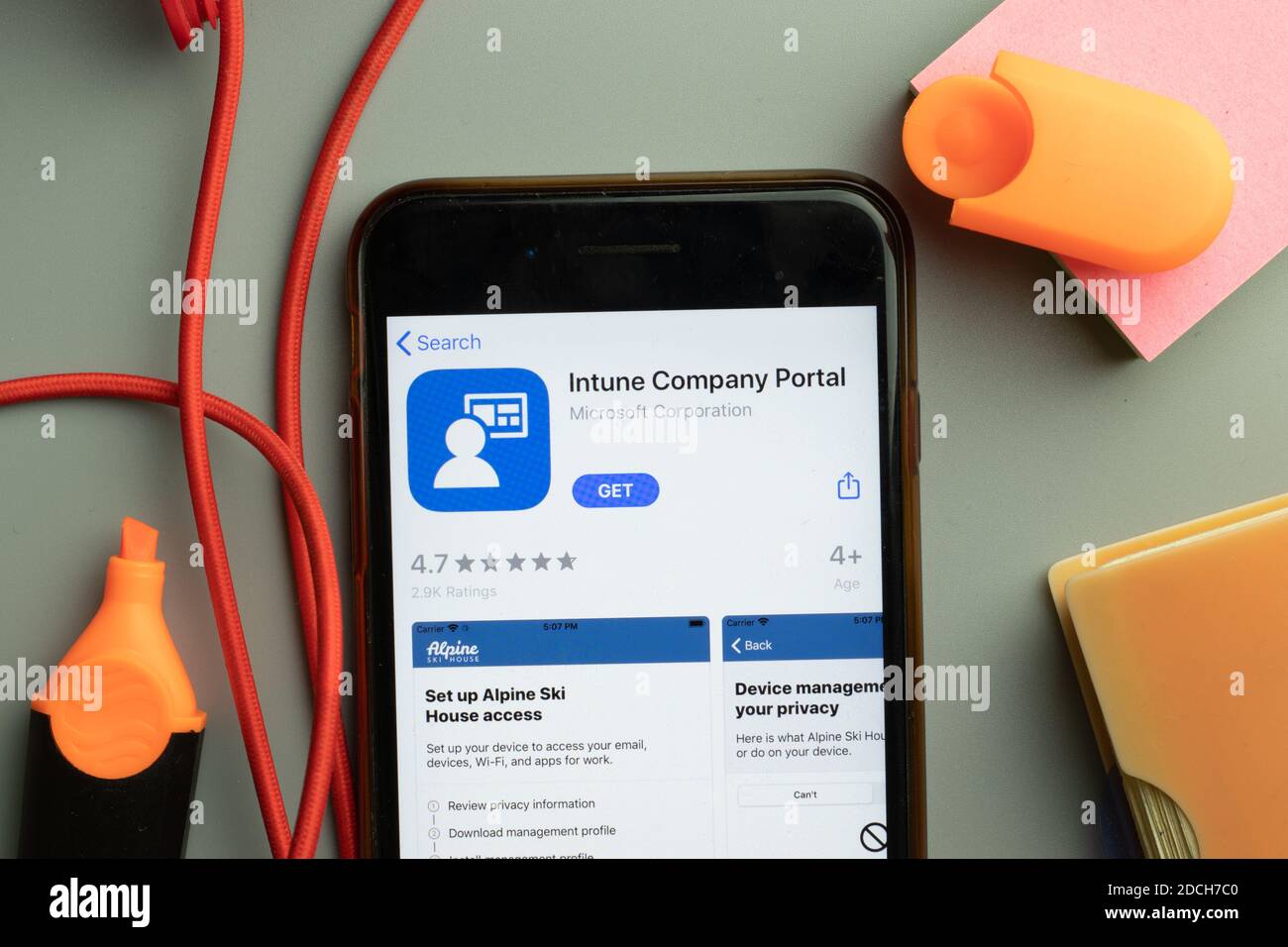 Intune unternehmensportal app -Fotos und -Bildmaterial in hoher ...