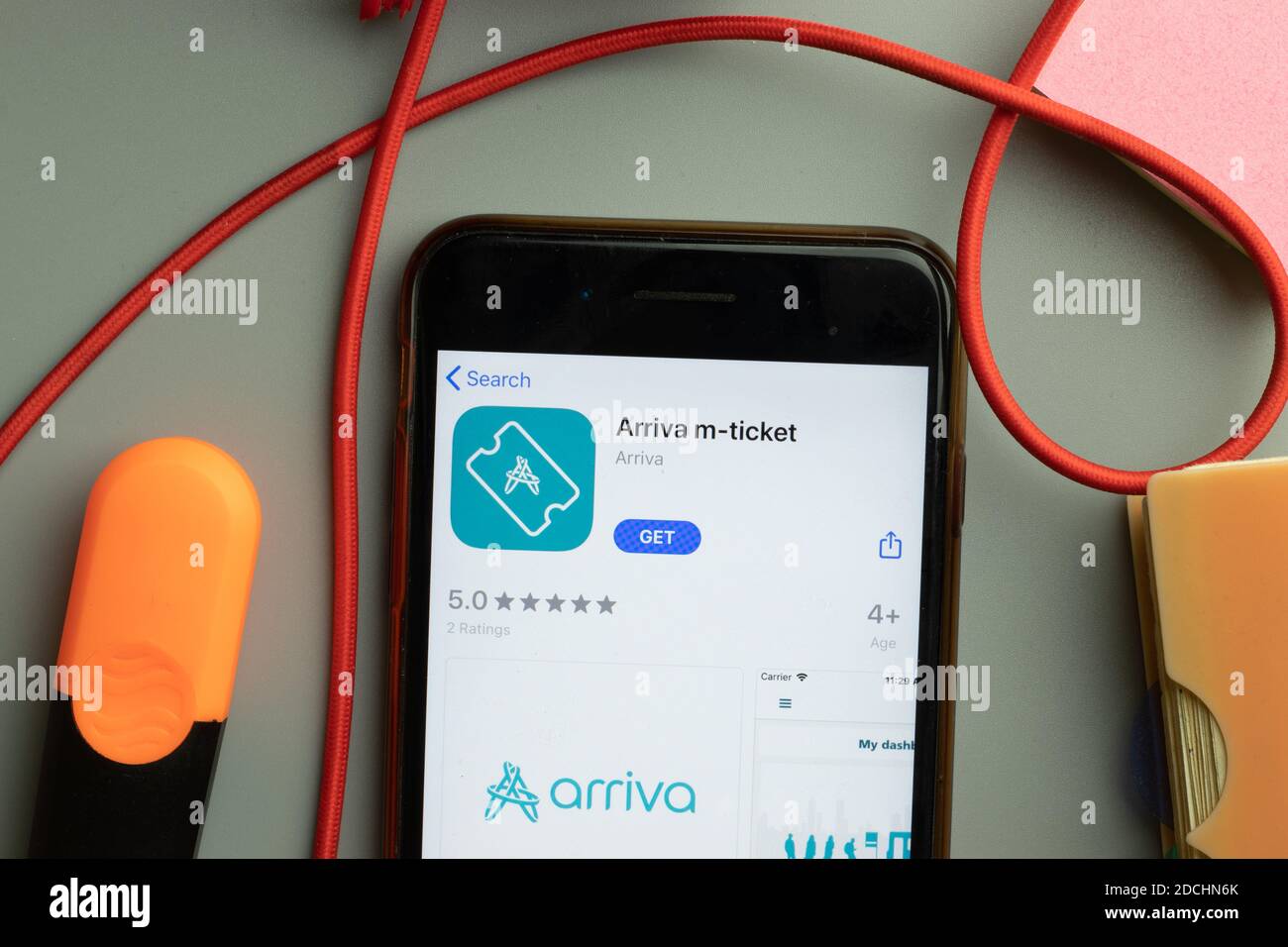 Arriva mobile app -Fotos und -Bildmaterial in hoher Auflösung – Alamy