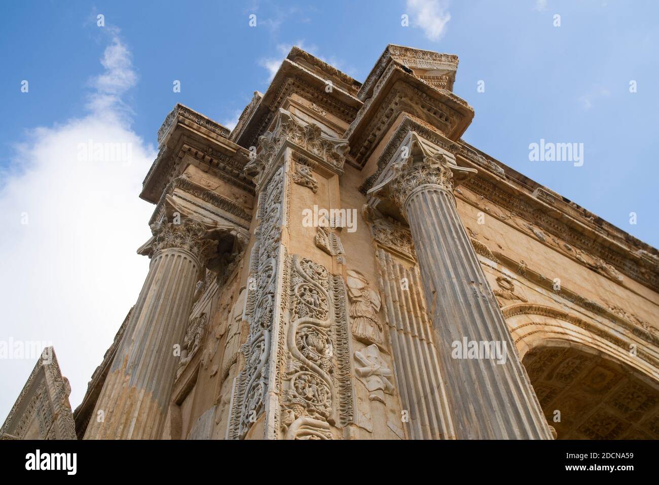 Der Bogen Von Septimius Severus Stockfotos und -bilder Kaufen - Alamy