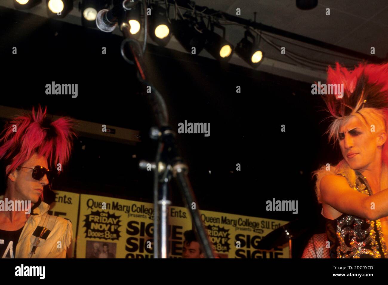 Tony James Sigue Sigue Sputnik Stockfotos und -bilder Kaufen - Alamy