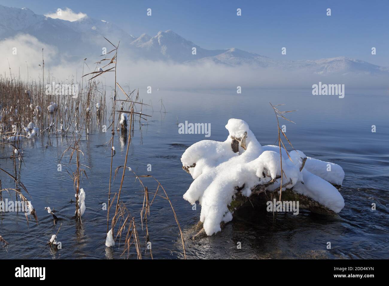 Lake kochel in winter alpine -Fotos und -Bildmaterial in hoher Auflösung – Alamy