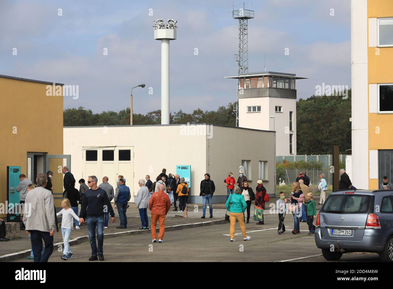 Marienborn, Deutschland. Oktober 2020. Blick auf den ehemaligen ...