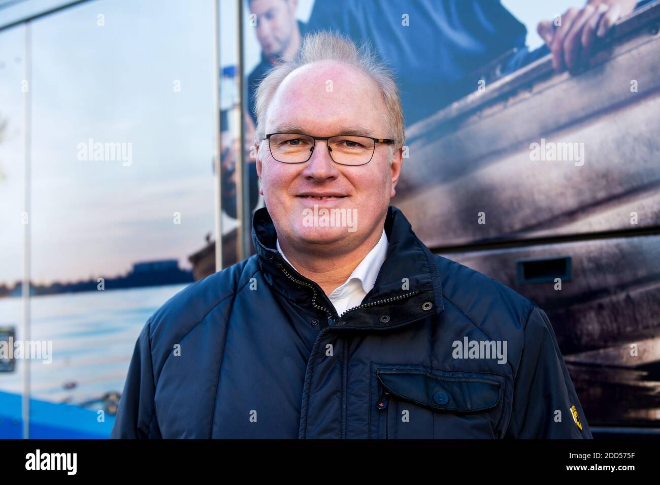 Berlin, Deutschland. November 2020. Gerhard Mauer, Leiter Abwasser bei ...
