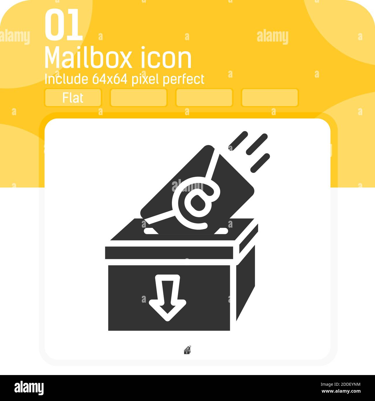 Postfach postfach zeichen Stock-Vektorgrafiken kaufen - Alamy