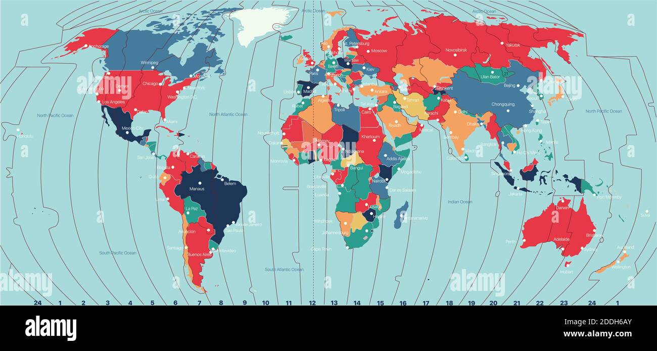 Greenwich meridian map -Fotos und -Bildmaterial in hoher Auflösung – Alamy