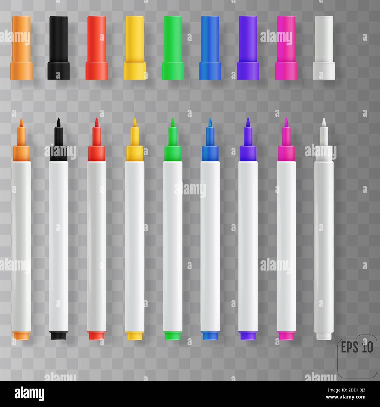 Filzstift zeichnung Stock-Vektorgrafiken kaufen - Alamy