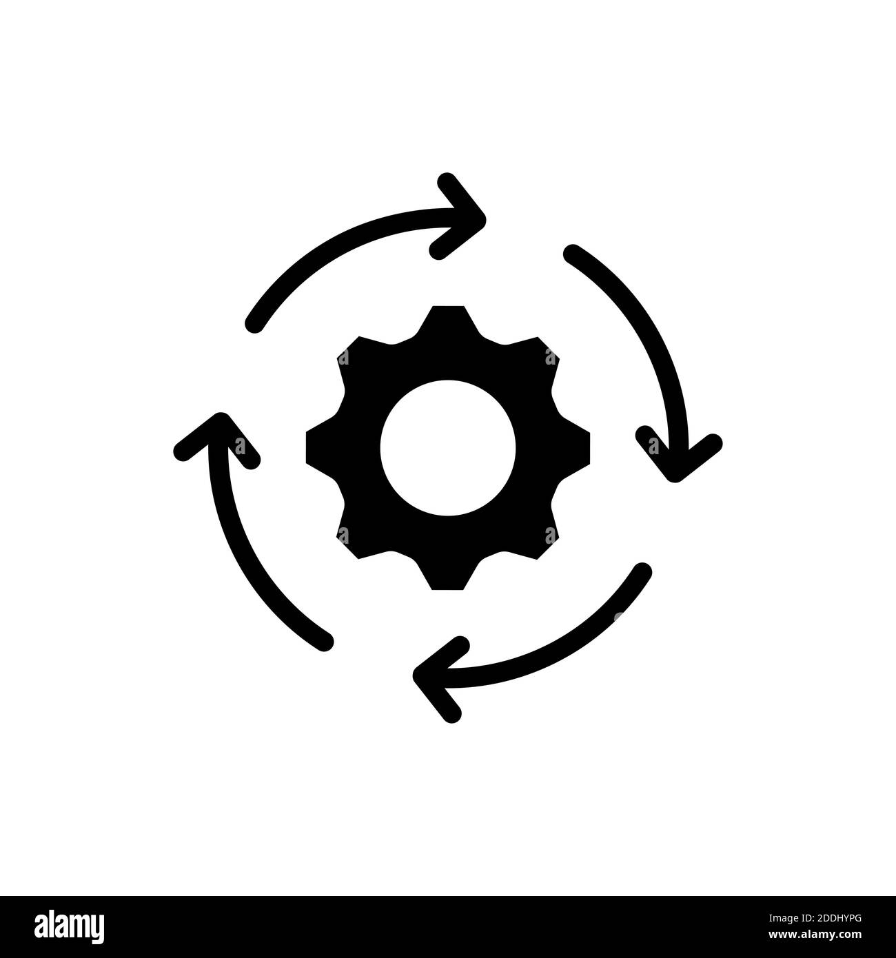 Workflow progress project plan icon -Fotos und -Bildmaterial in hoher ...