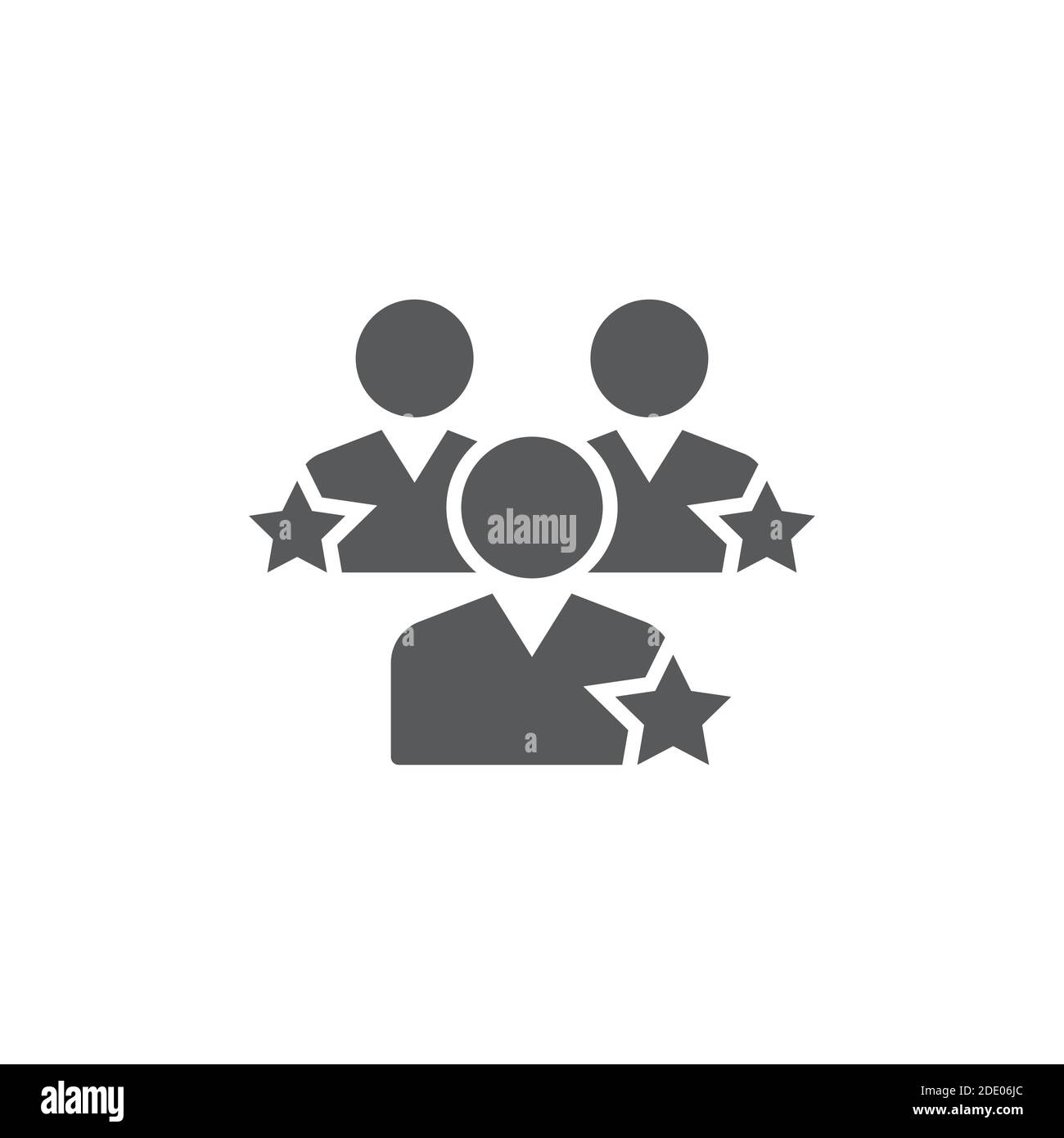 Kompetenz Konzept Farbe, Linie, Kontur Vektor-Zeichen, lineare Stil ...