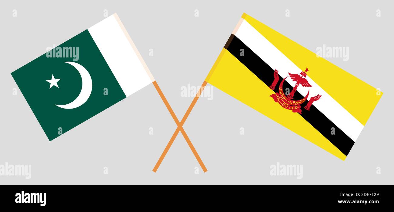 Brunei pakistan flagge Stock-Vektorgrafiken kaufen - Alamy