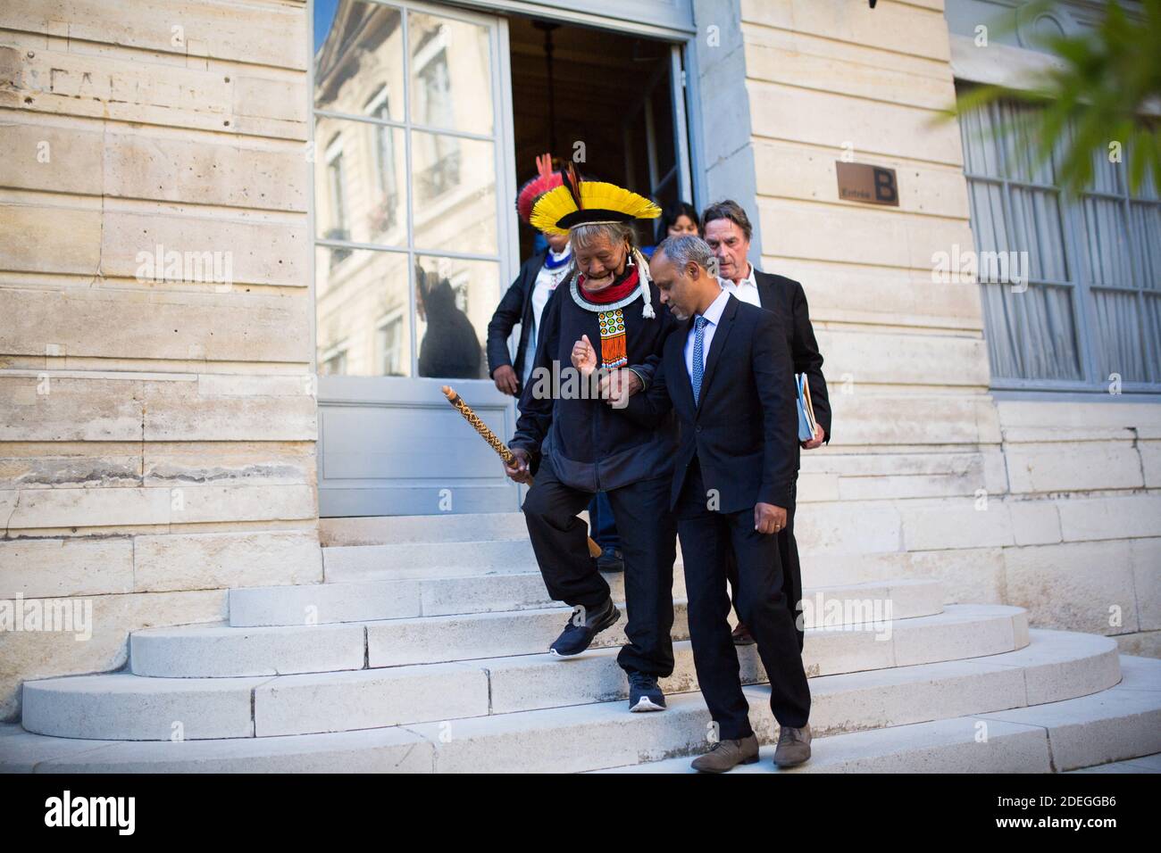 Raoni Metuktyre, Metuktyre, Kayapo Volksführer bekannt für den ...