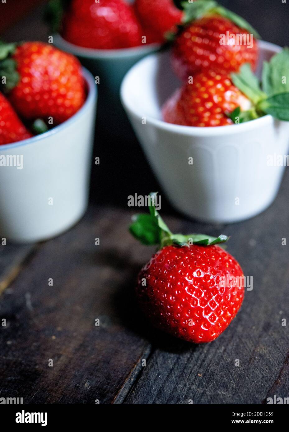 Akihime Erdbeere in Shizuoka Präfektur, Japan produziert ...