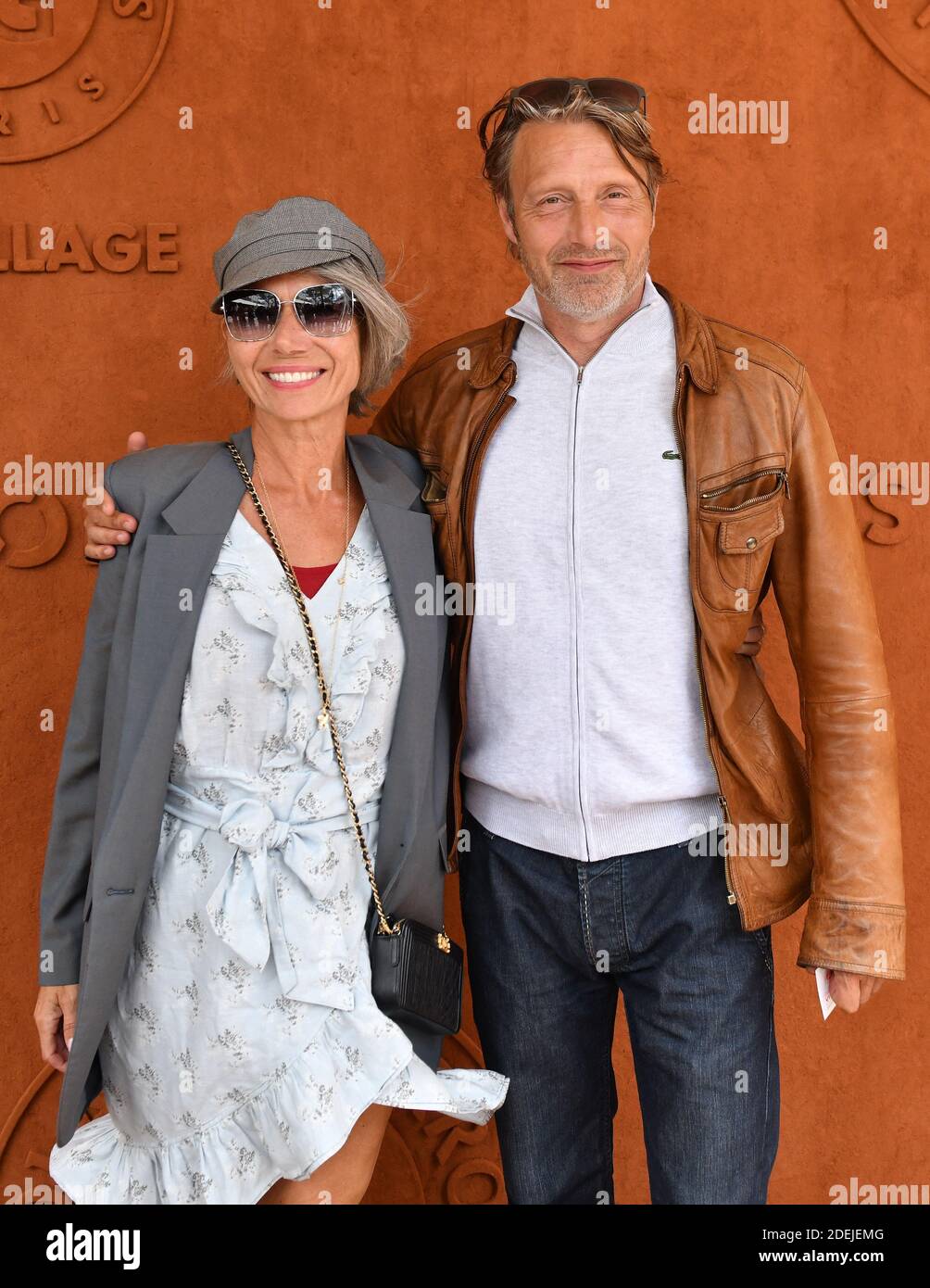 Actor mads mikkelsen with wife hanne -Fotos und -Bildmaterial in hoher ...