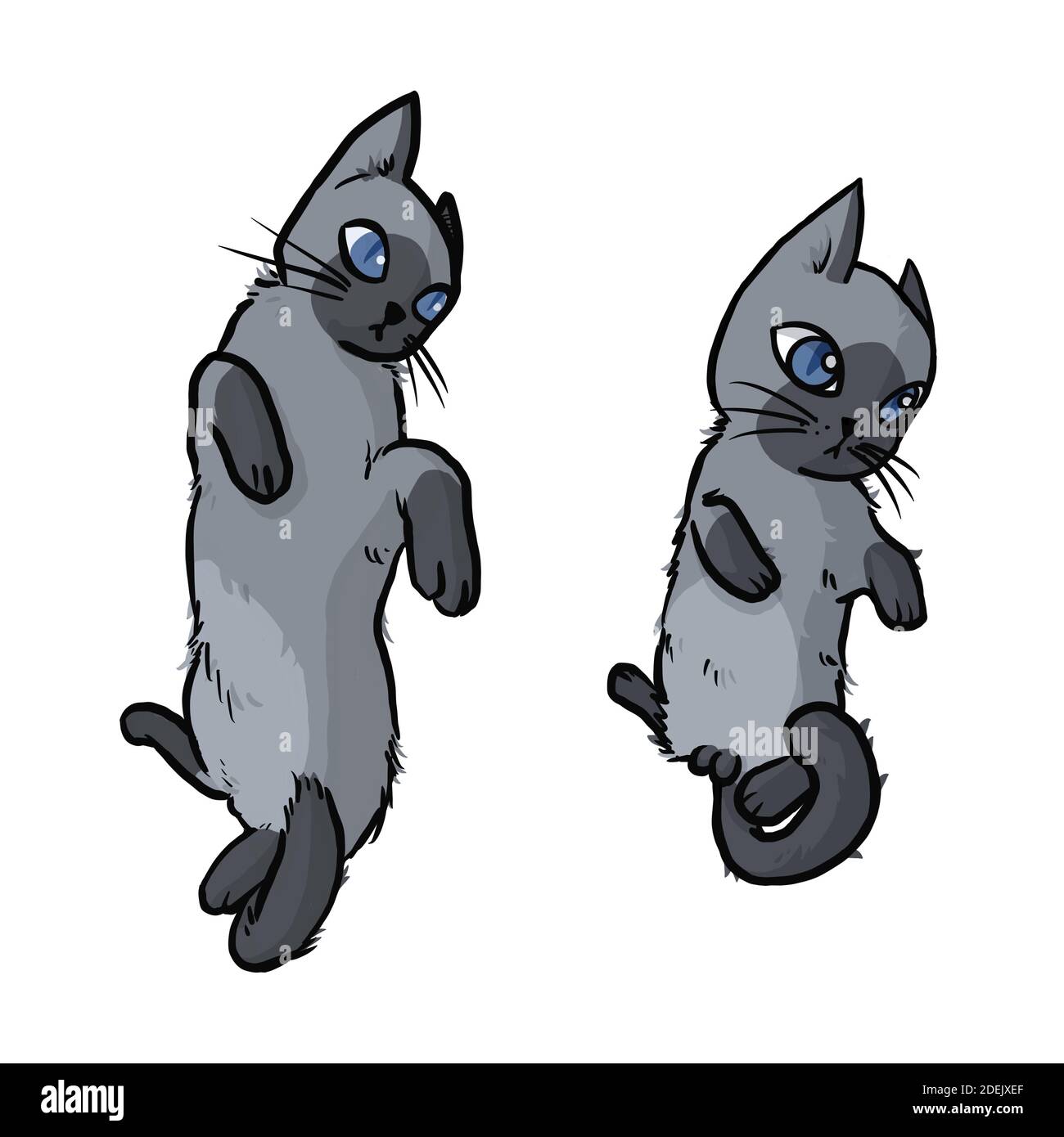 Liegende katze zeichnen Ausgeschnittene Stockfotos und -bilder - Alamy