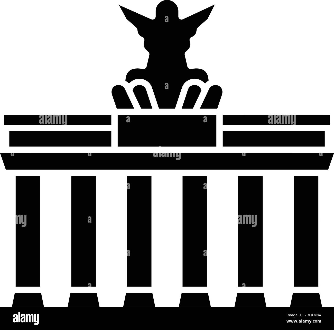 Brandenburger tor berlin deutschland Ausgeschnittene Stockfotos und ...