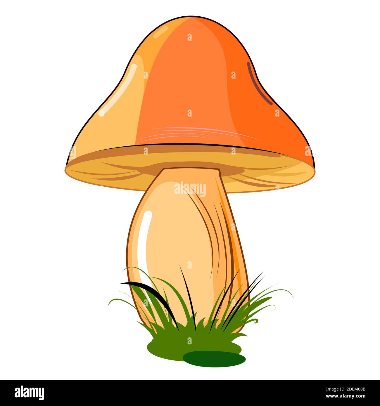 Pilz cartoon Stock-Vektorgrafiken kaufen - Alamy
