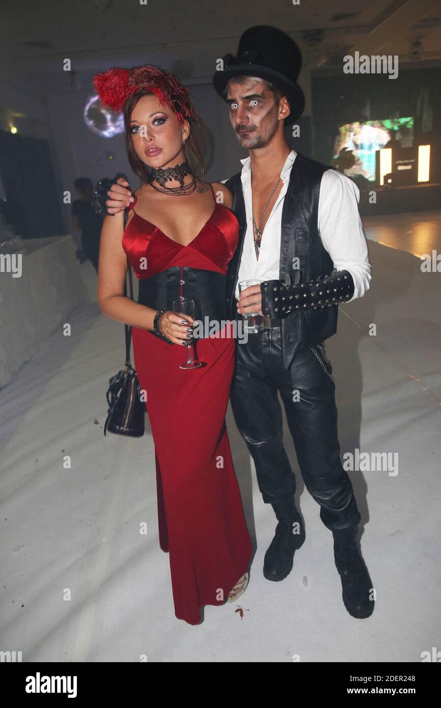 Anna Polina Et Son Compagnon Lors Du Bal Masqué De Marc Dorcel Pour Fêter 40 Ans De Luxure A