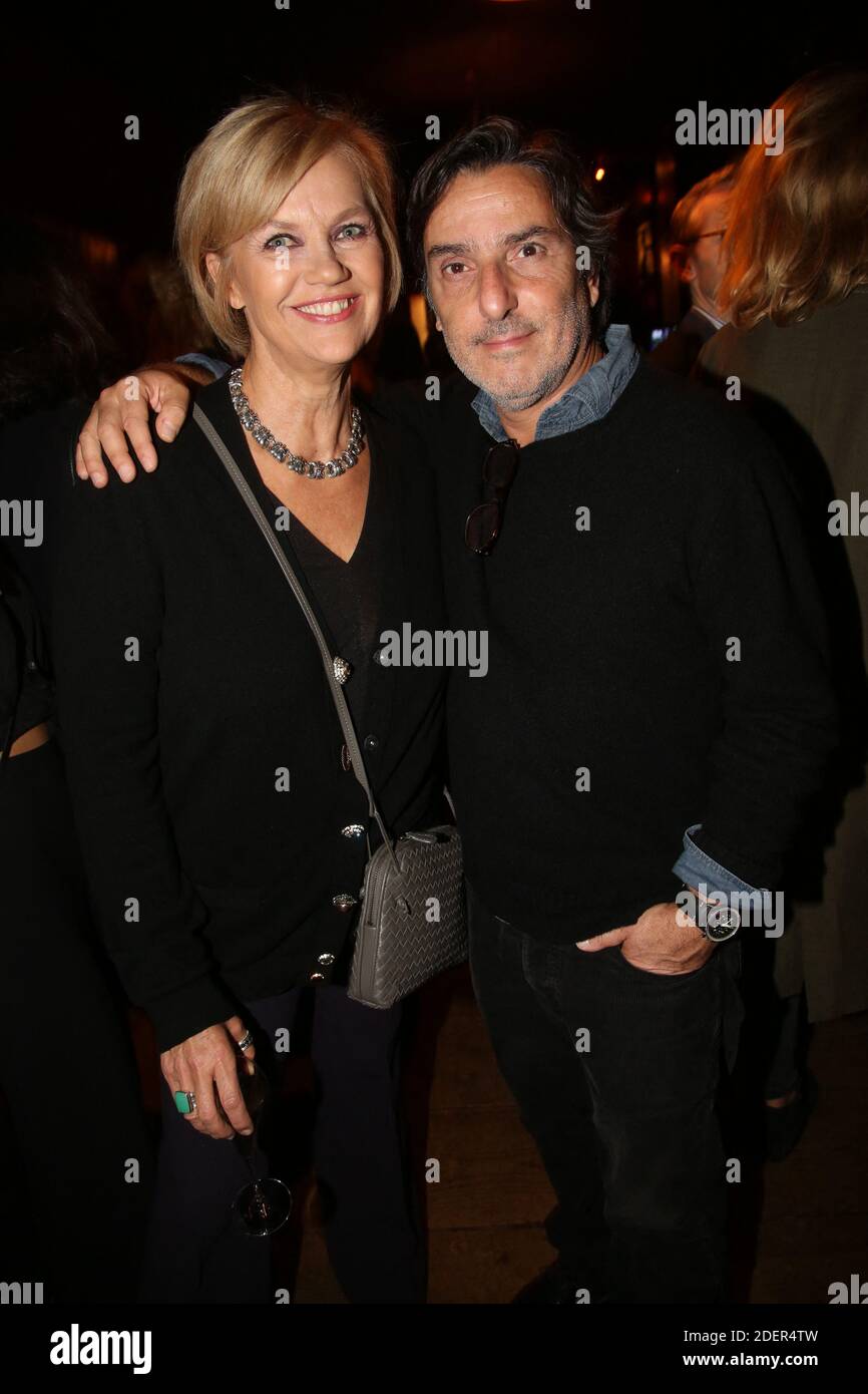 Tarja Visan (directrice du Buddha Bar) et Yvan Attal lors de l'After ...