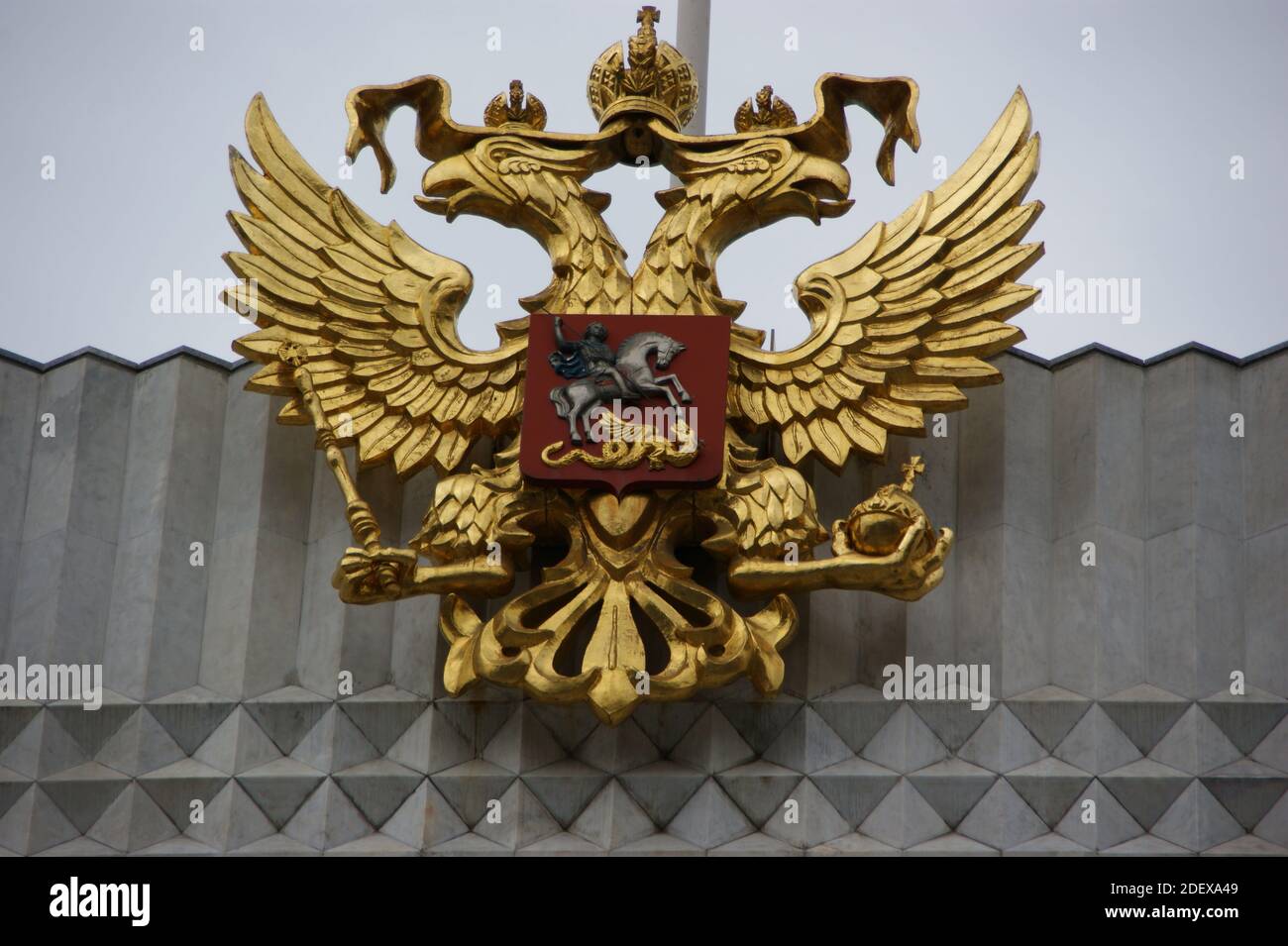 Roter Doppeladler Stockfotos und -bilder Kaufen - Alamy