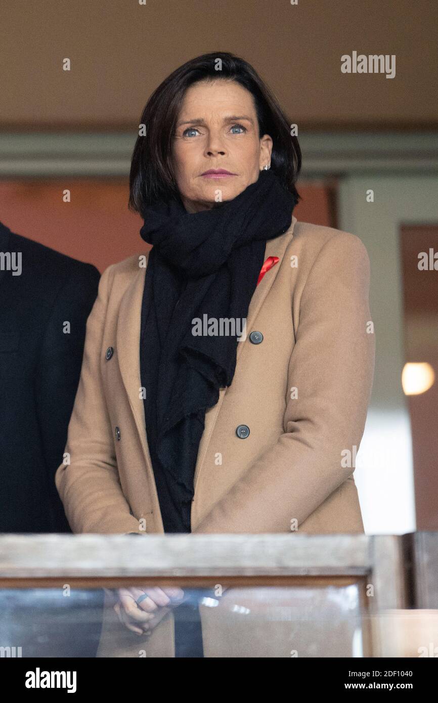 Prinzessin Stephanie von Monaco nimmt am 15. Januar 2020 an der Ligue 1 ...
