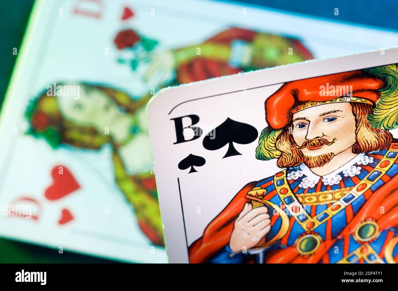 Pik bube karte -Fotos und -Bildmaterial in hoher Auflösung – Alamy